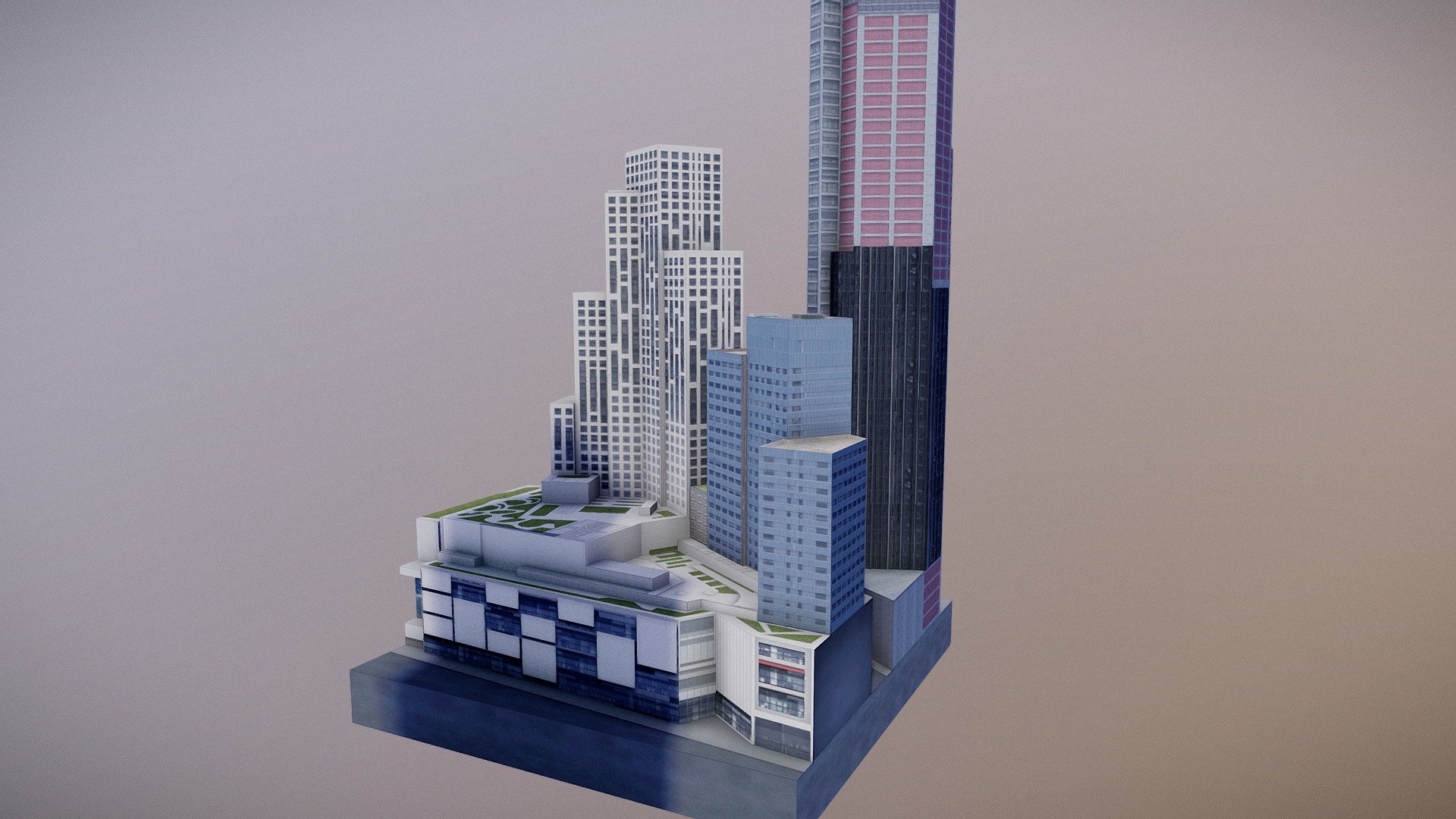 Brooklyn - Download Free 3D model by viktorcor [46b575a] - Sketchfab