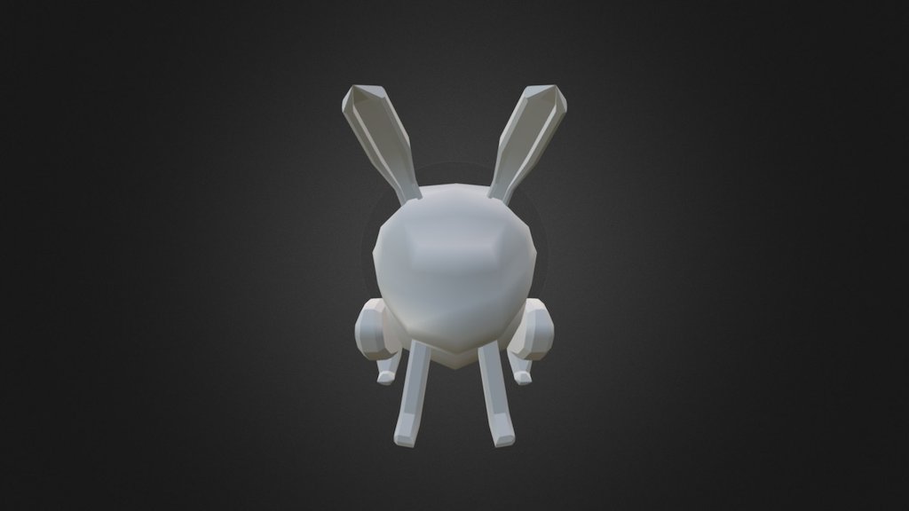Rabbit Low Poly - 3D model by mrmillsy [46b5ec0] - Sketchfab