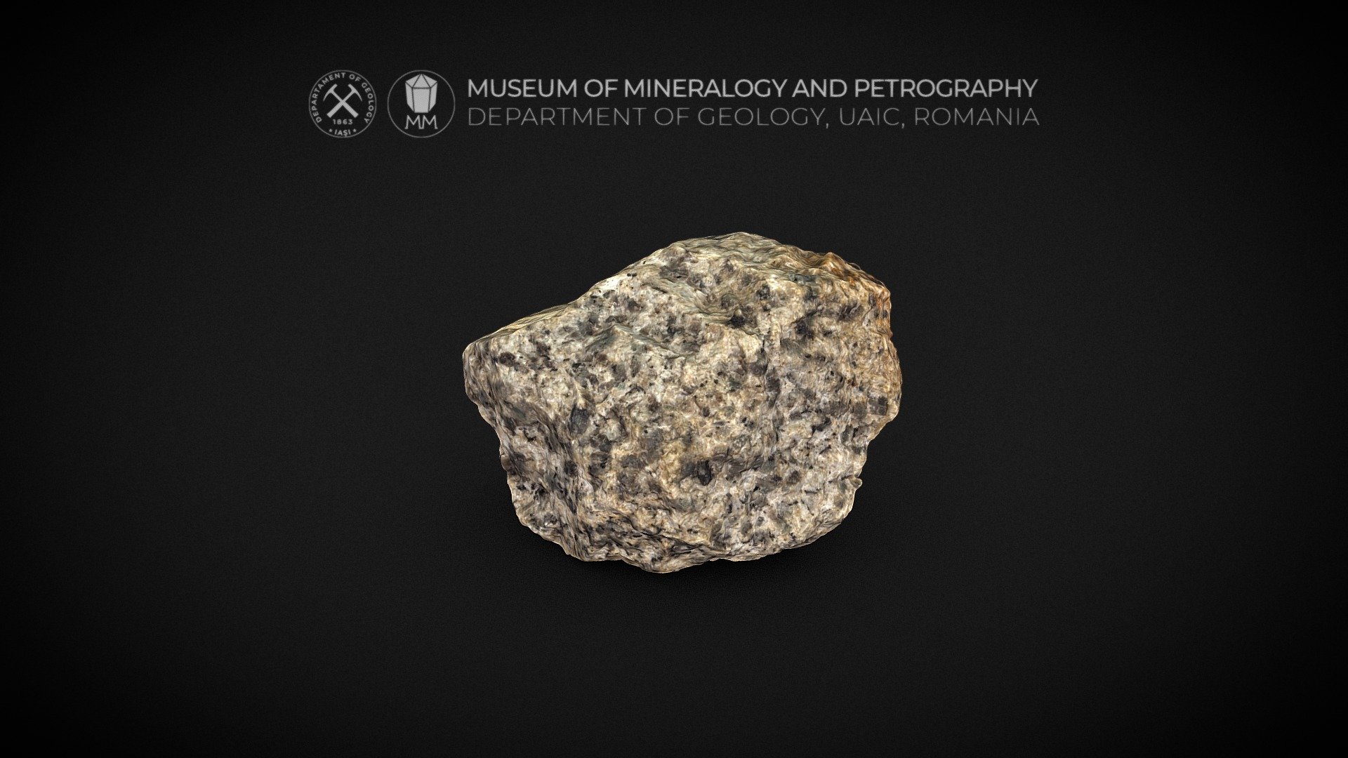 Nepheline syenite (foid-syenite, igneous rock) - 3D model by Museum of ...