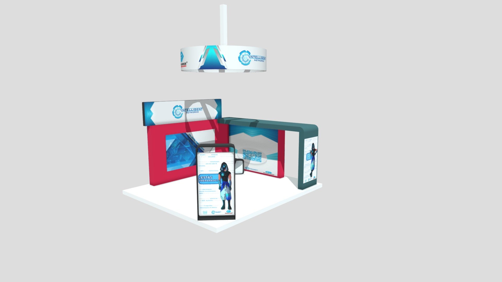 Stand 2 - Download Free 3D model by JVRNewTime [46b876d] - Sketchfab