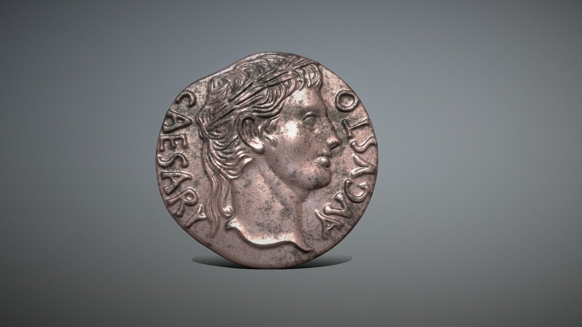 roman coin victory over Parthia - Buy Royalty Free 3D model by pinotoon ...