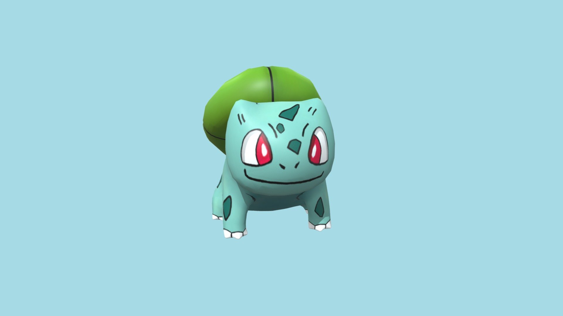 Art 3D Bulbasaur - 3D model by SneakyRou [46bb9d9] - Sketchfab