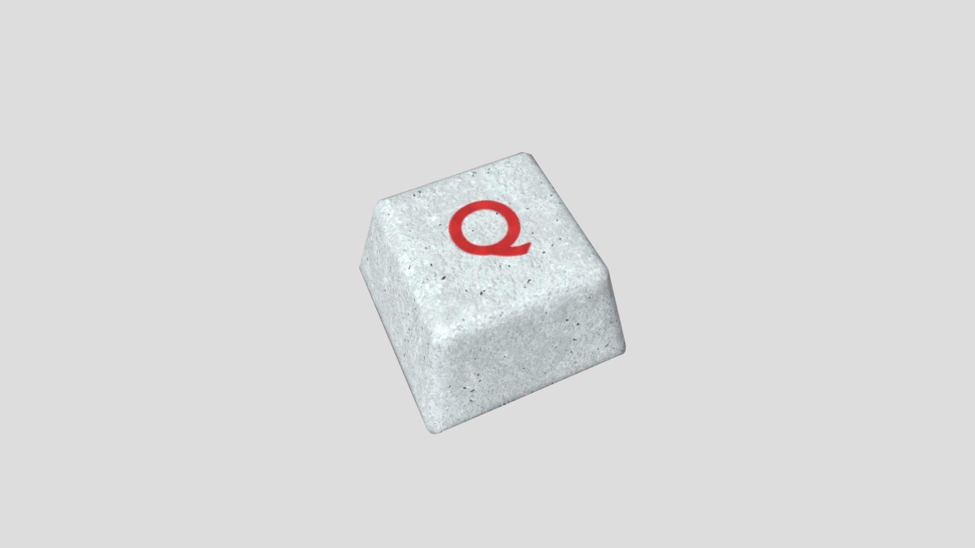 Concrete Q button - Download Free 3D model by Mike (@smirnov-mn ...