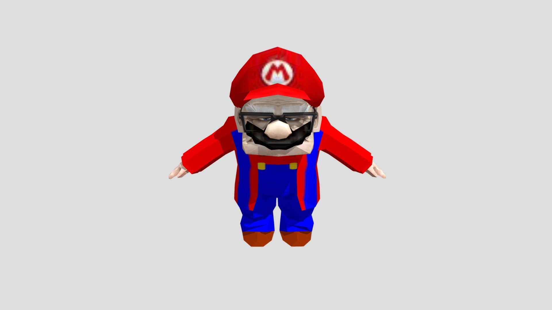 Carl Fredricksen at Mario - Download Free 3D model by Jamessmartguy ...