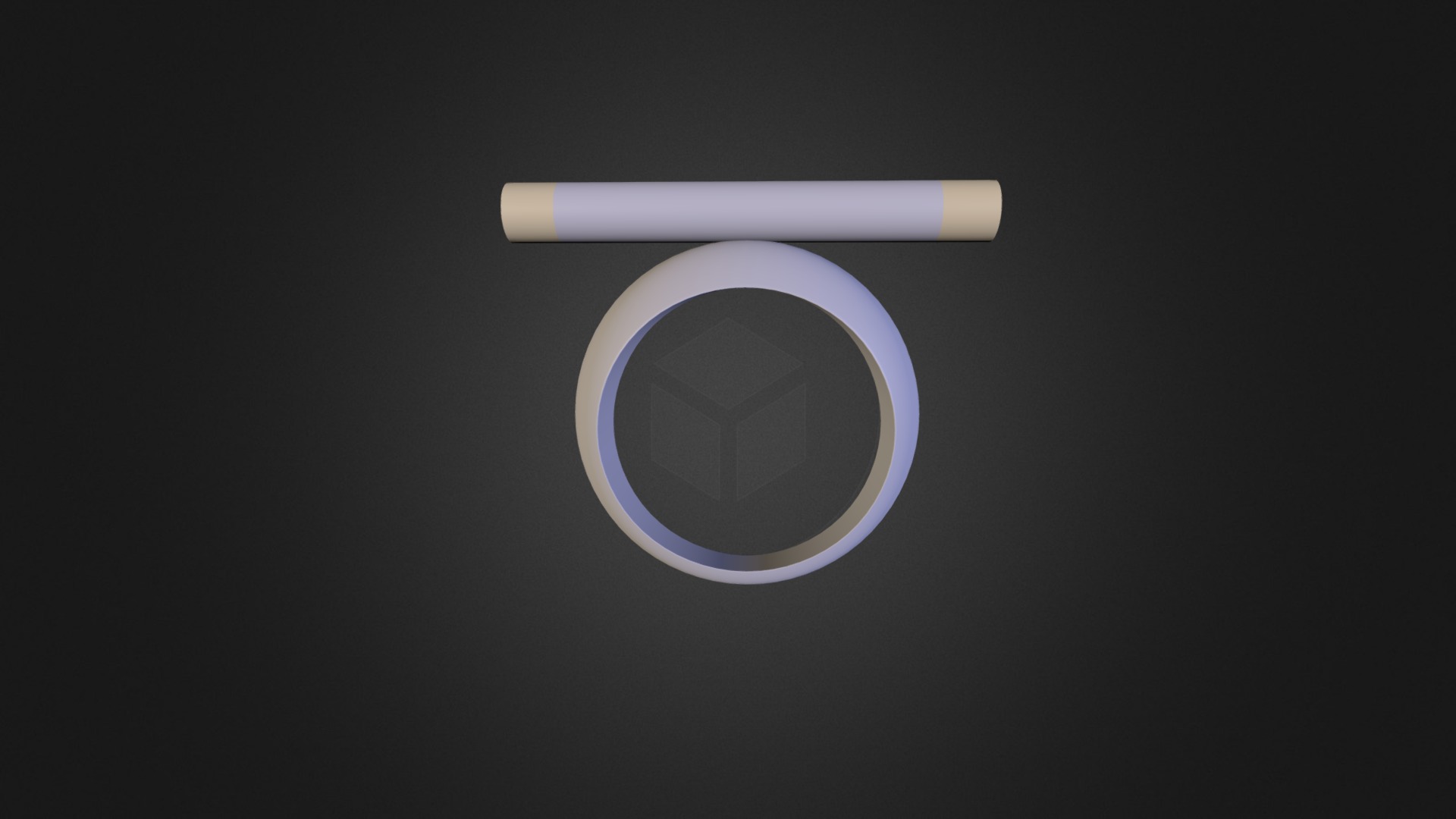 טבעת פשוטה - 3D model by adi karni (@adikarni) [46bcbf3] - Sketchfab