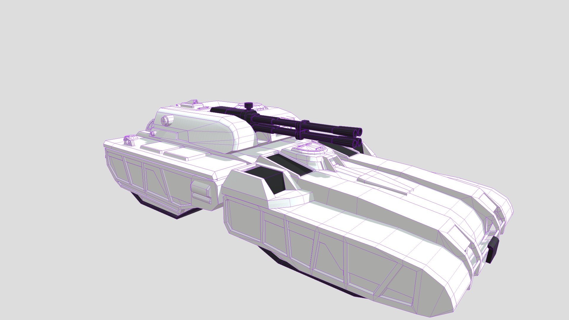 PlanetSide 2: Lightning Tank - Download Free 3D model by sean24 ...