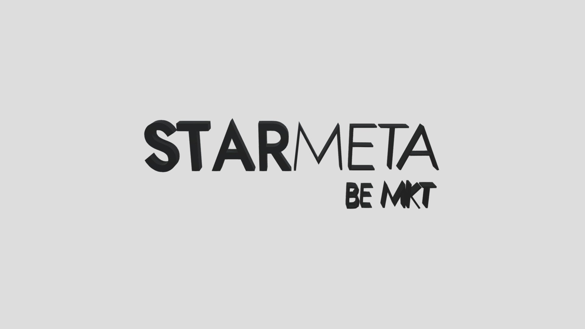 Palavra Starmeta - Download Free 3D model by erikastarmeta [46bd445] - Sketchfab