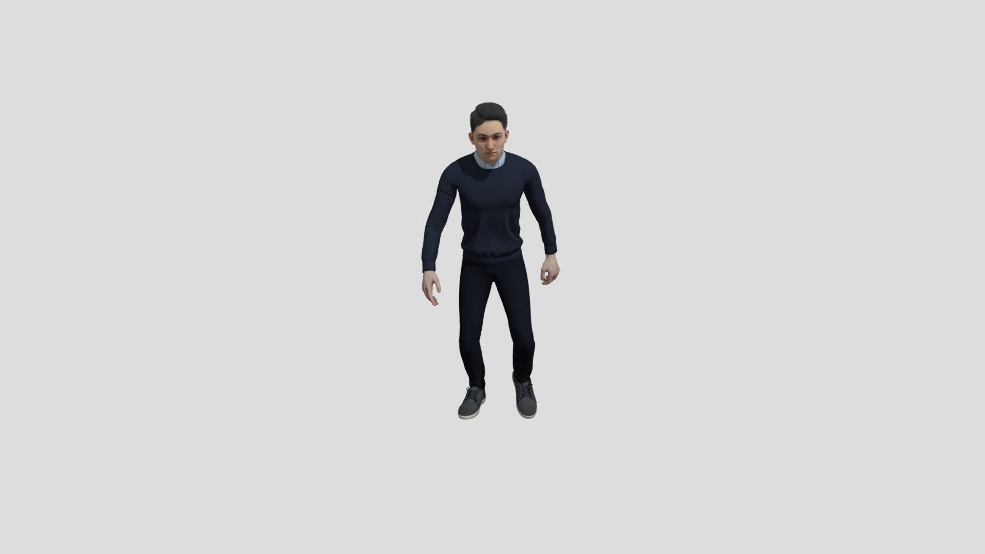 Unarmed Walk Forward - 3D model by leviathanrko [46bdf48] - Sketchfab