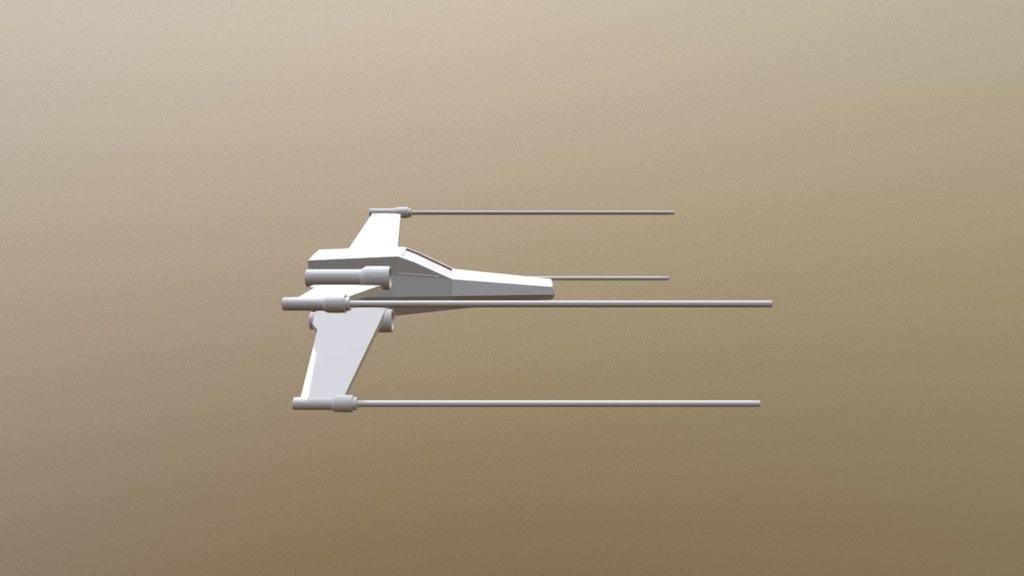 X-wing - 3D model by arthurvvidal [46be8f0] - Sketchfab