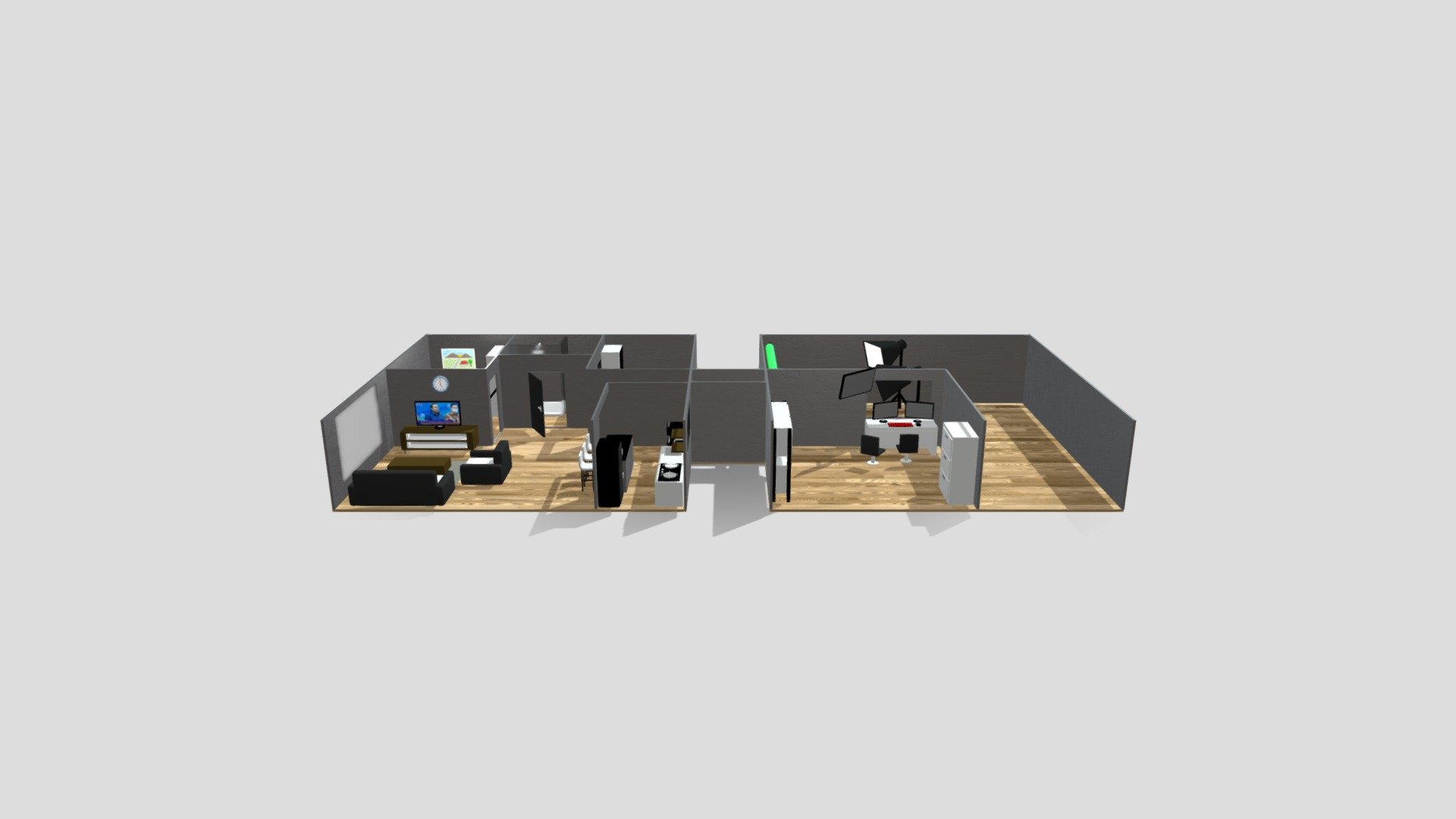 home studio by black - Download Free 3D model by panggilajablackk ...