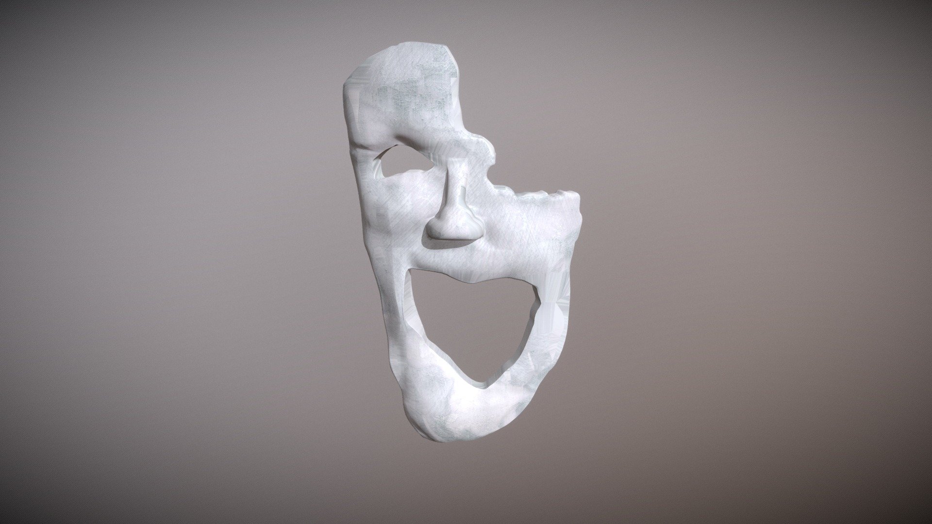 plaster mask - 3D model by Alex (@Alex.Montant) [46c3802] - Sketchfab