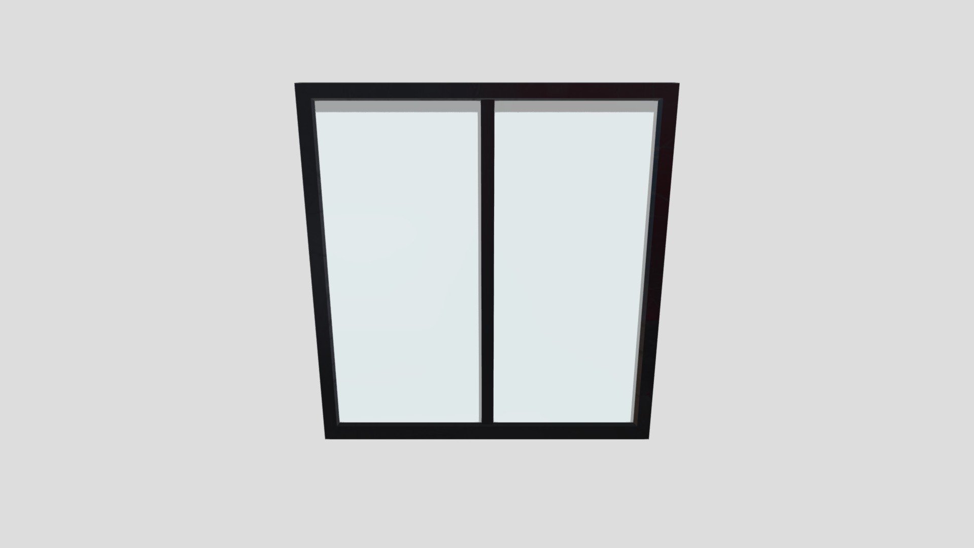 Window in black - Download Free 3D model by rishiprp [46c43de] - Sketchfab