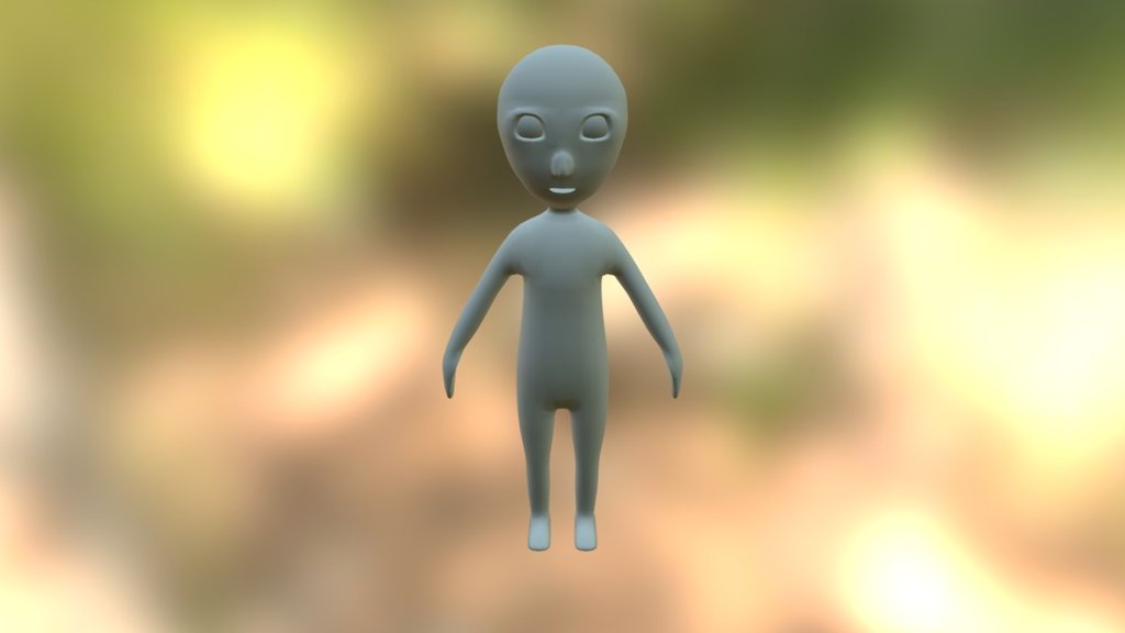 Basic Shape Character - 3D model by kevinciandy [46c4556] - Sketchfab