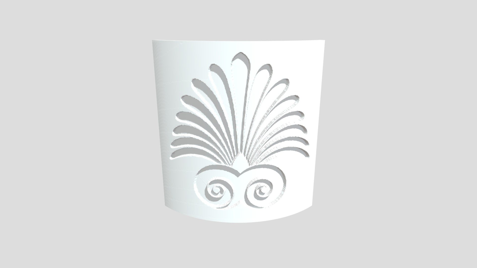 Antefix of the Parthenon Temple (Acrokeramo) - Download Free 3D model ...