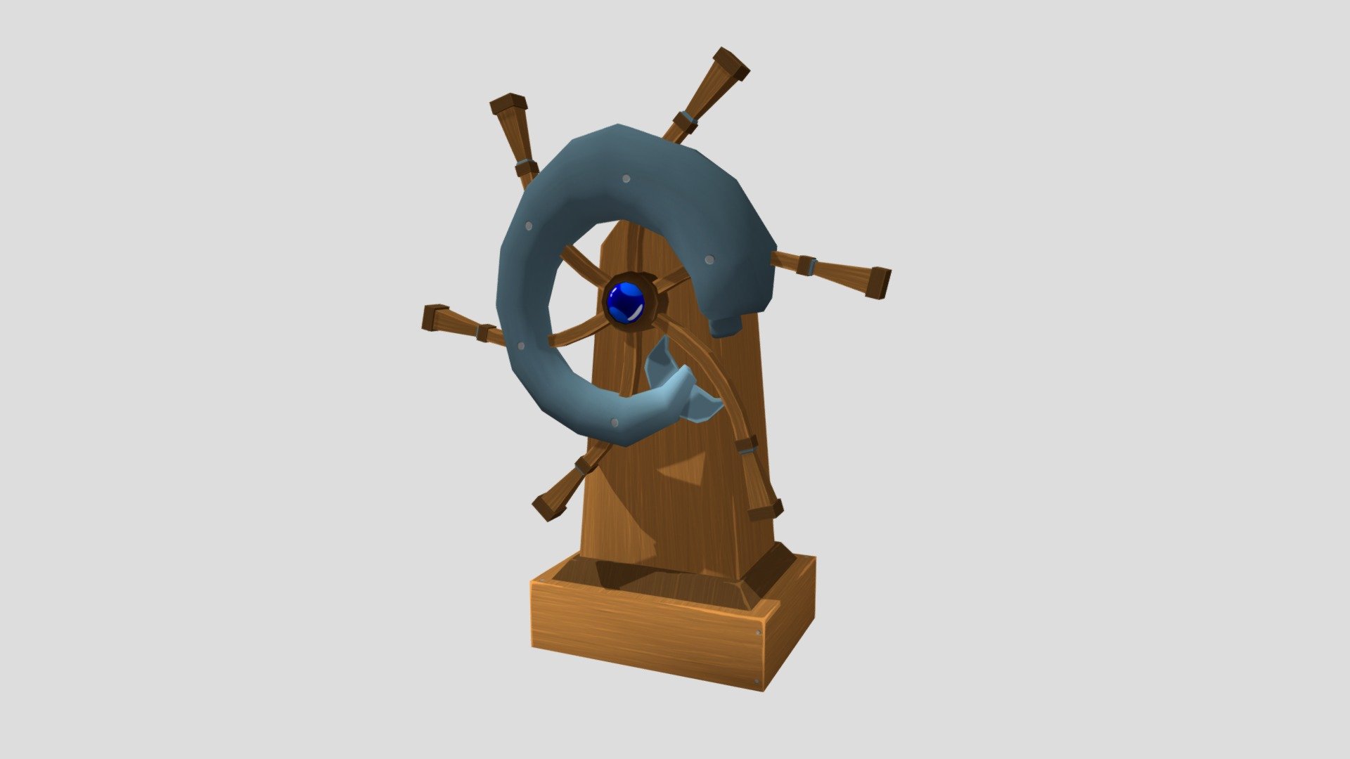 Pirate Ship's Wheel - 3D model by Chapa782 [46c63ac] - Sketchfab