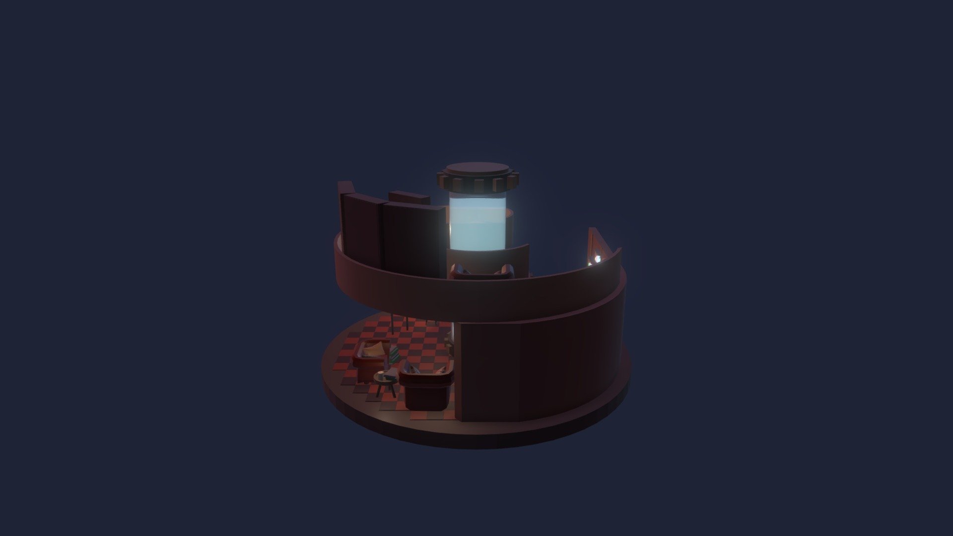´The Steampunk Inventor´s room´ - 3D model by AxolotLOL [46c7347 ...