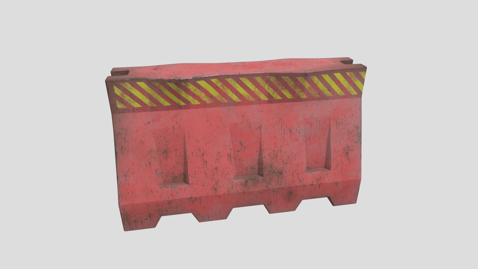 Traffic barrier - 3D model by yjx7642153 [46c8ce4] - Sketchfab