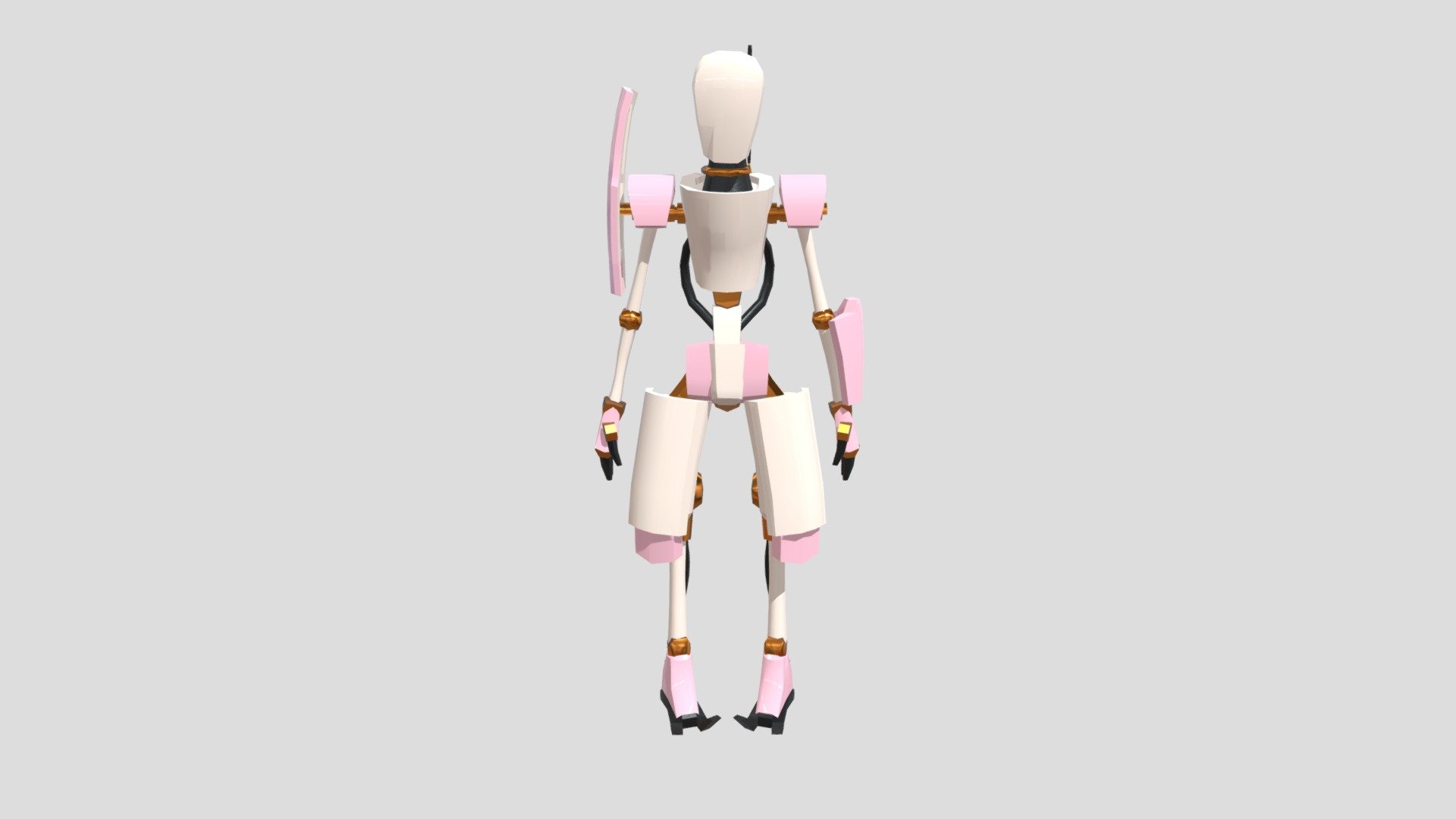 Fundamentos 3D - Robot - Download Free 3D model by Vrillo [46c9d71 ...