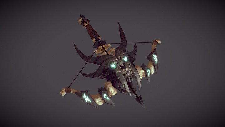Crossbow-low-poly 3D models - Sketchfab