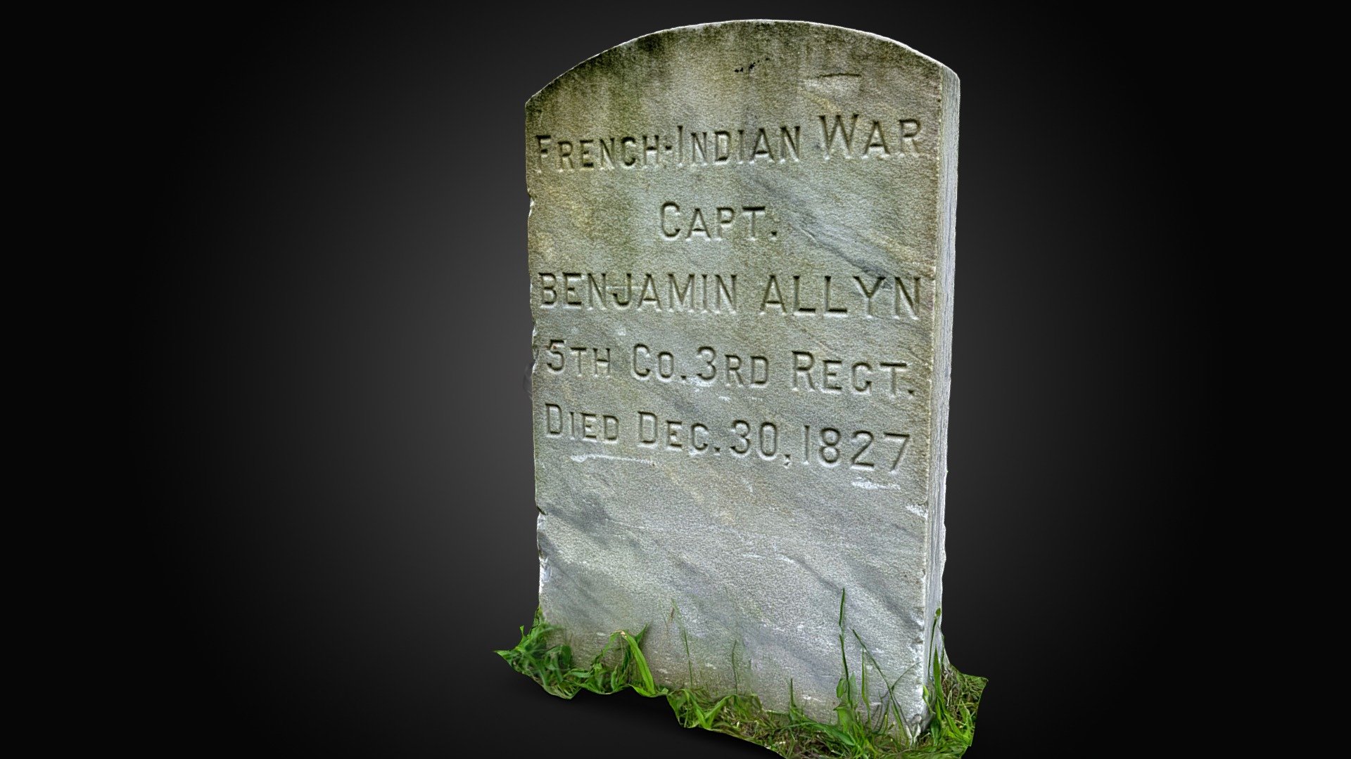 Capt Benjamin Allyn - 3D model by CVM (@CaptureVisualMarketing ...