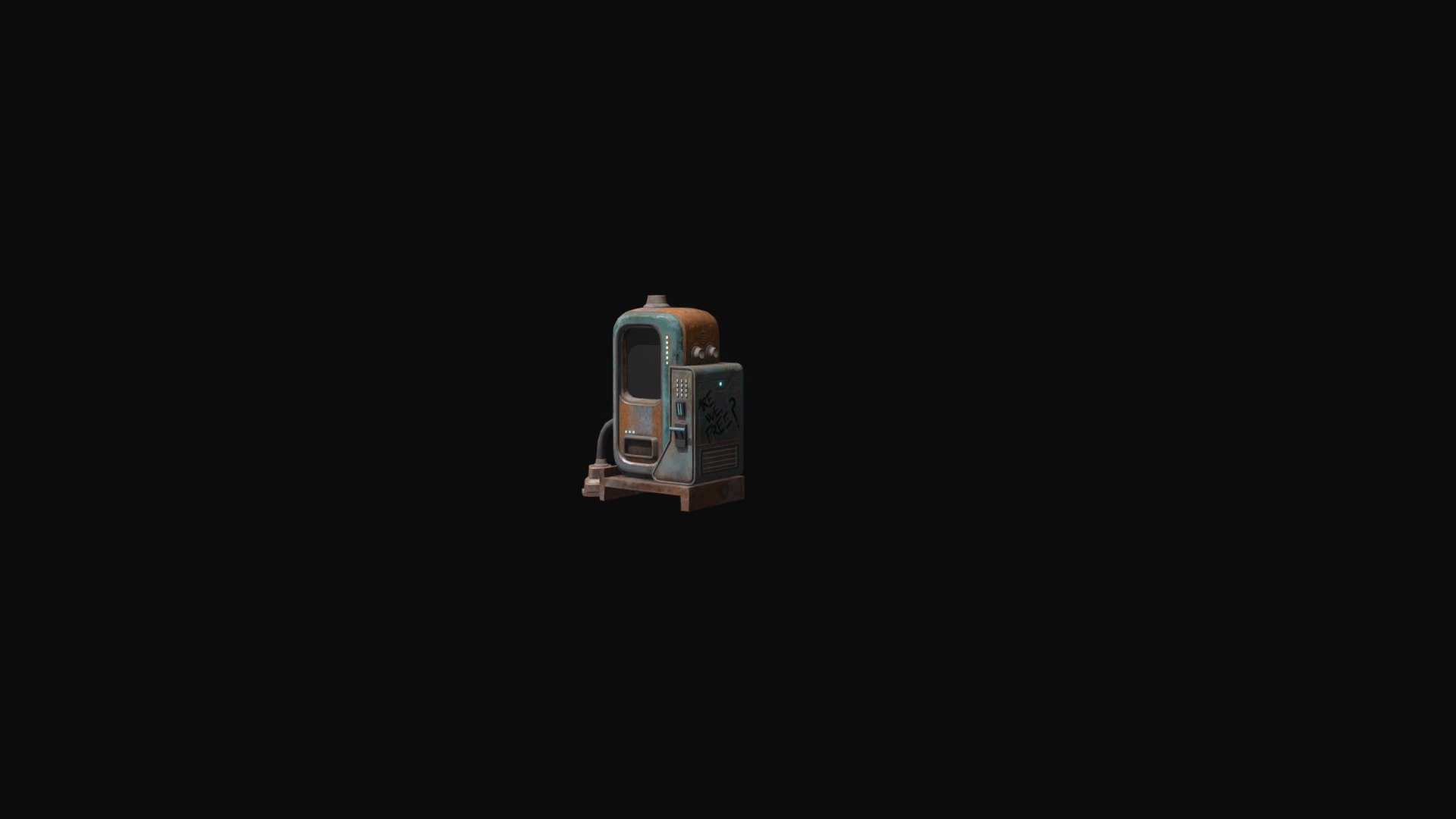 Cyber Vending Machine - 3D model by Zsanett.Szemes [46ca65f] - Sketchfab