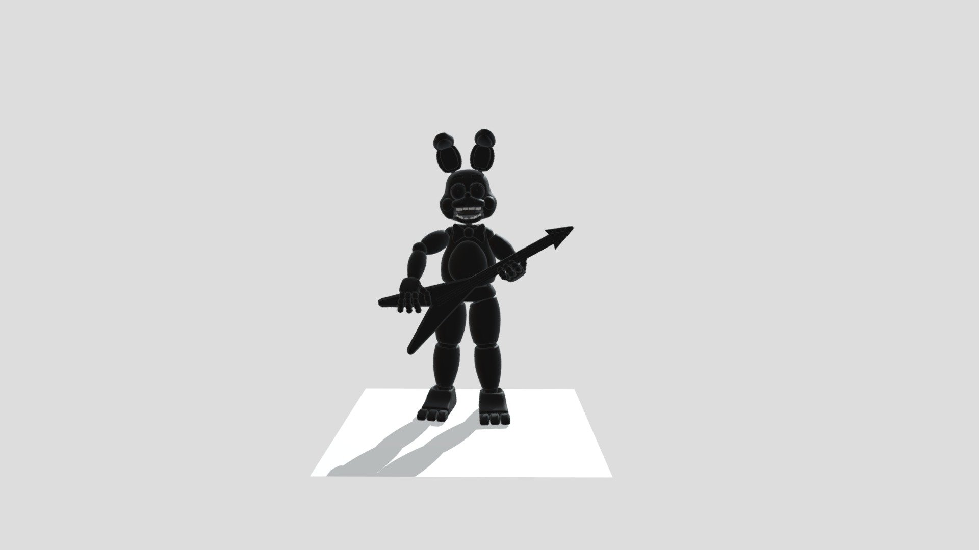 Shadow Bonnie - Download Free 3D model by dwall8611 [46caf49] - Sketchfab