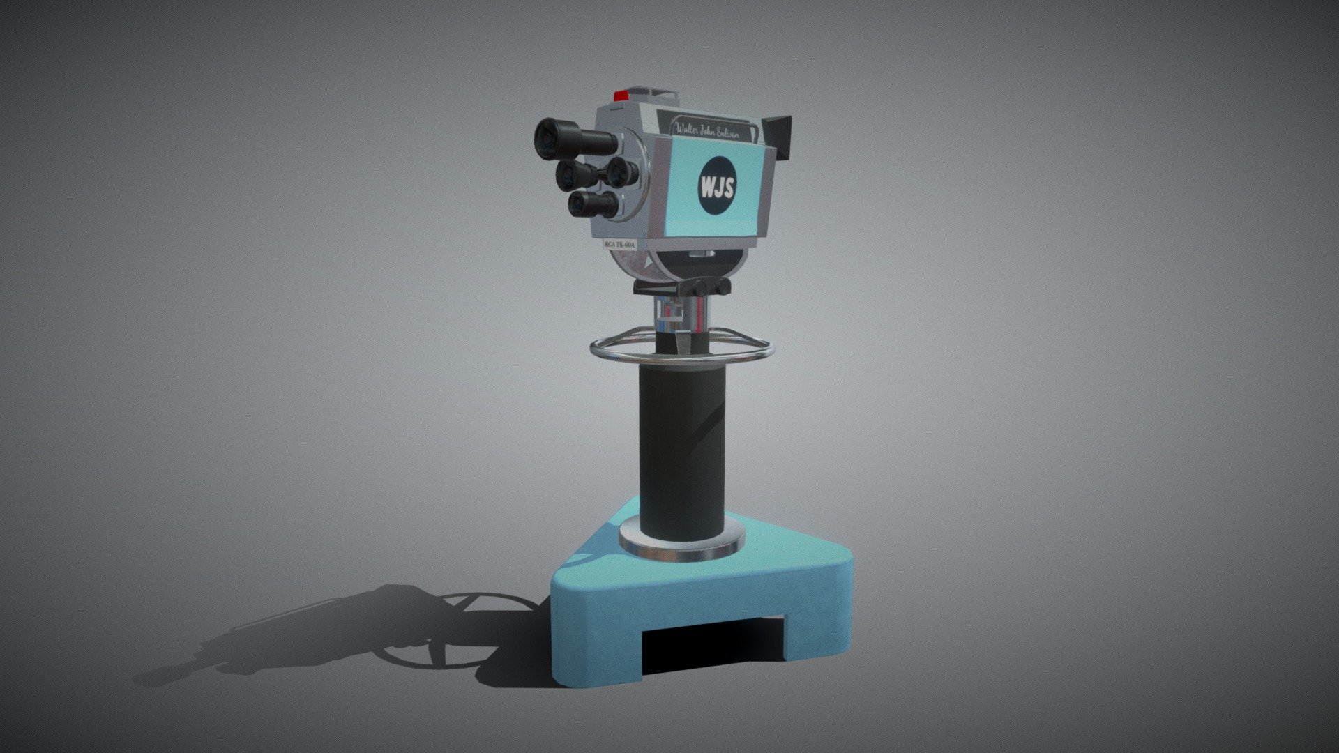 Big Picture TK-60 (Television Camera 60's) - 3D model by Arnaud ...