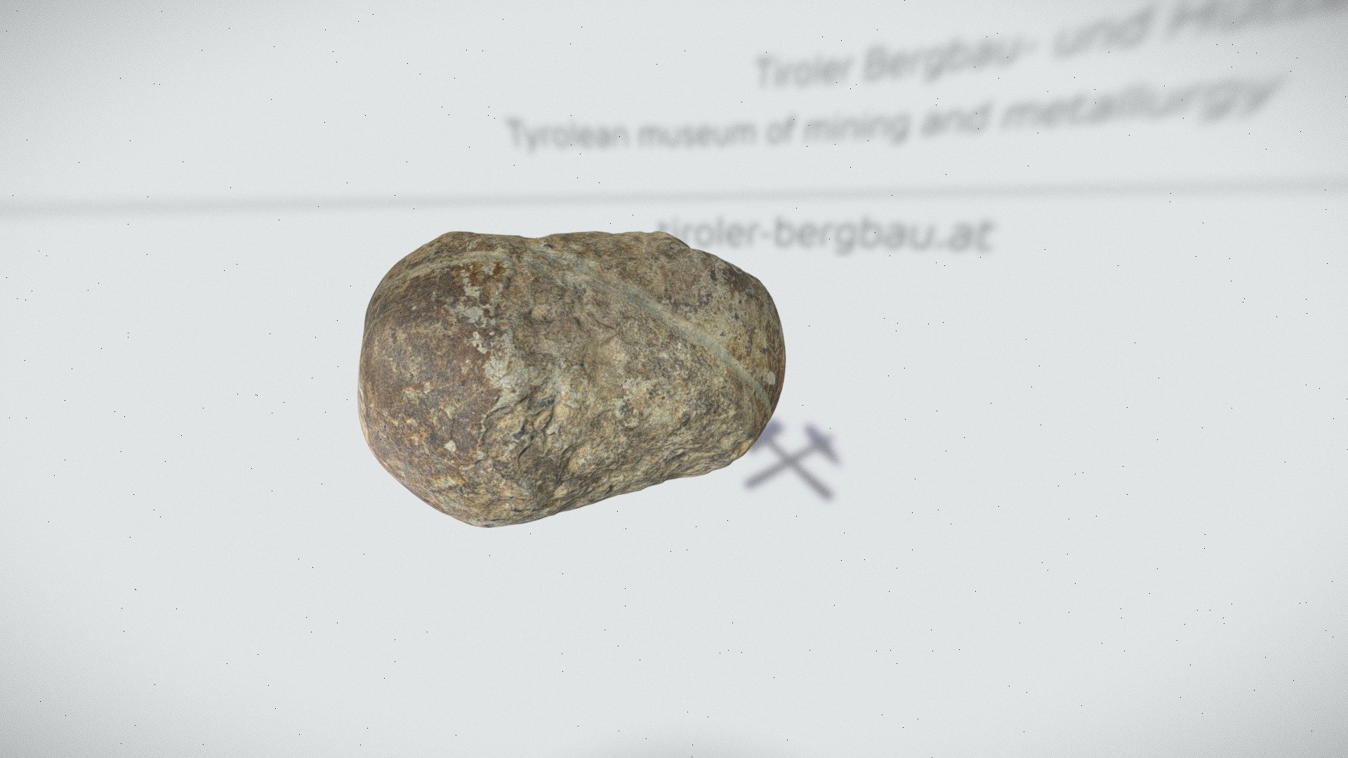 praehistoric "Rillenschlägel" stone mallet - 3D model by Johann Erhard ...