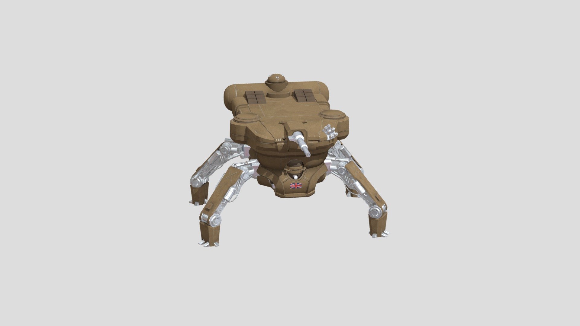 Mech-tank - Download Free 3D model by cameronsmithjr [46ce44f] - Sketchfab