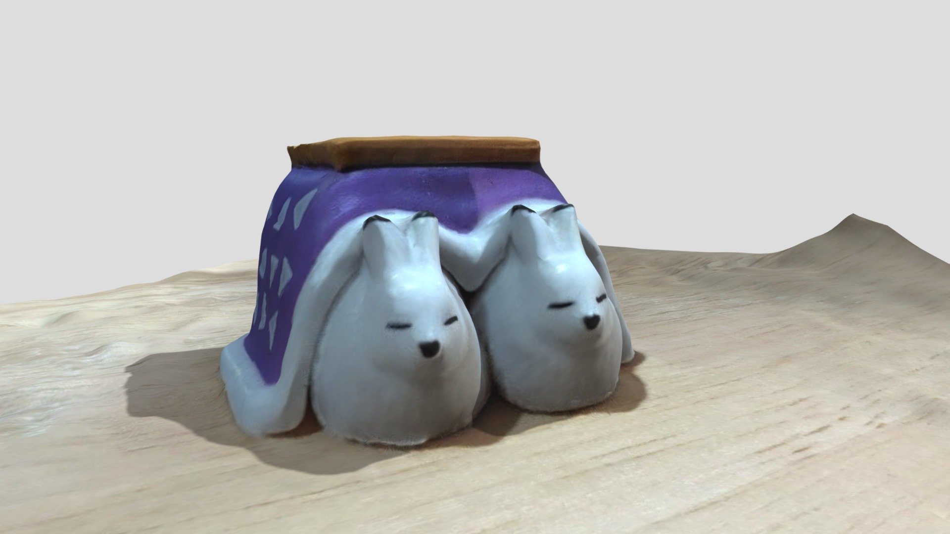 Rabbit - Download Free 3D model by ChinnatipTaemkaeo [46cef59] - Sketchfab