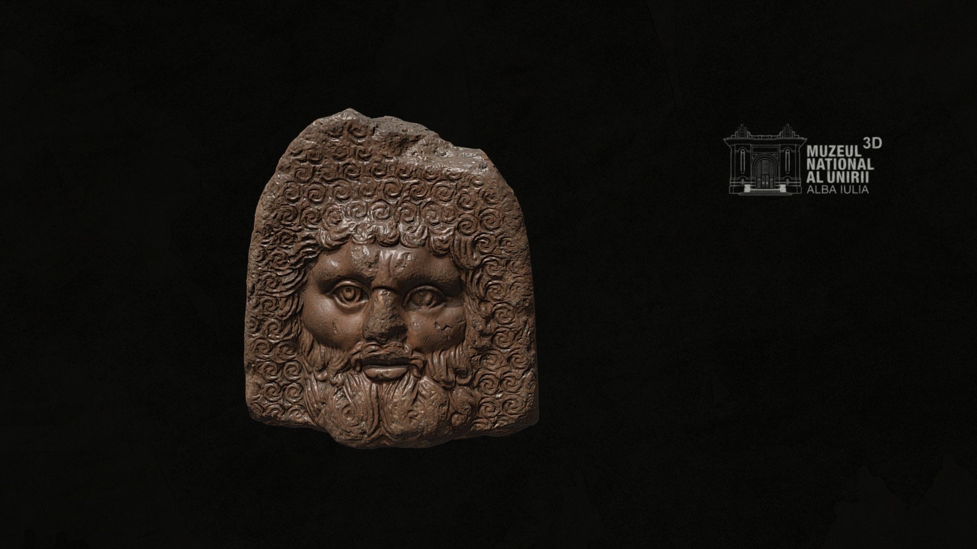 Roman tile antefix, Apulum - 3D model by Muzeul Național al Unirii Alba ...