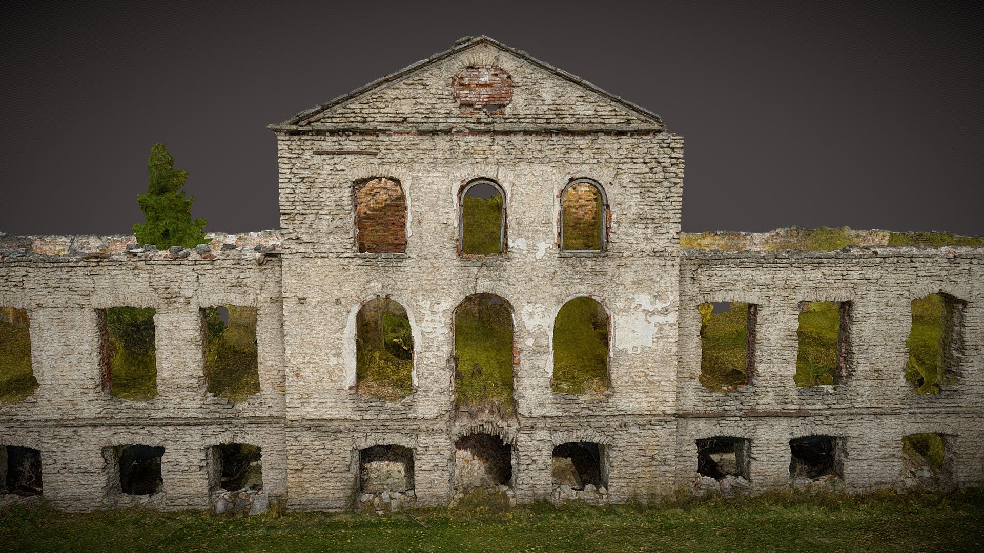 Keava manor ruins - Buy Royalty Free 3D model by Saulius.Zaura [46d01ac ...
