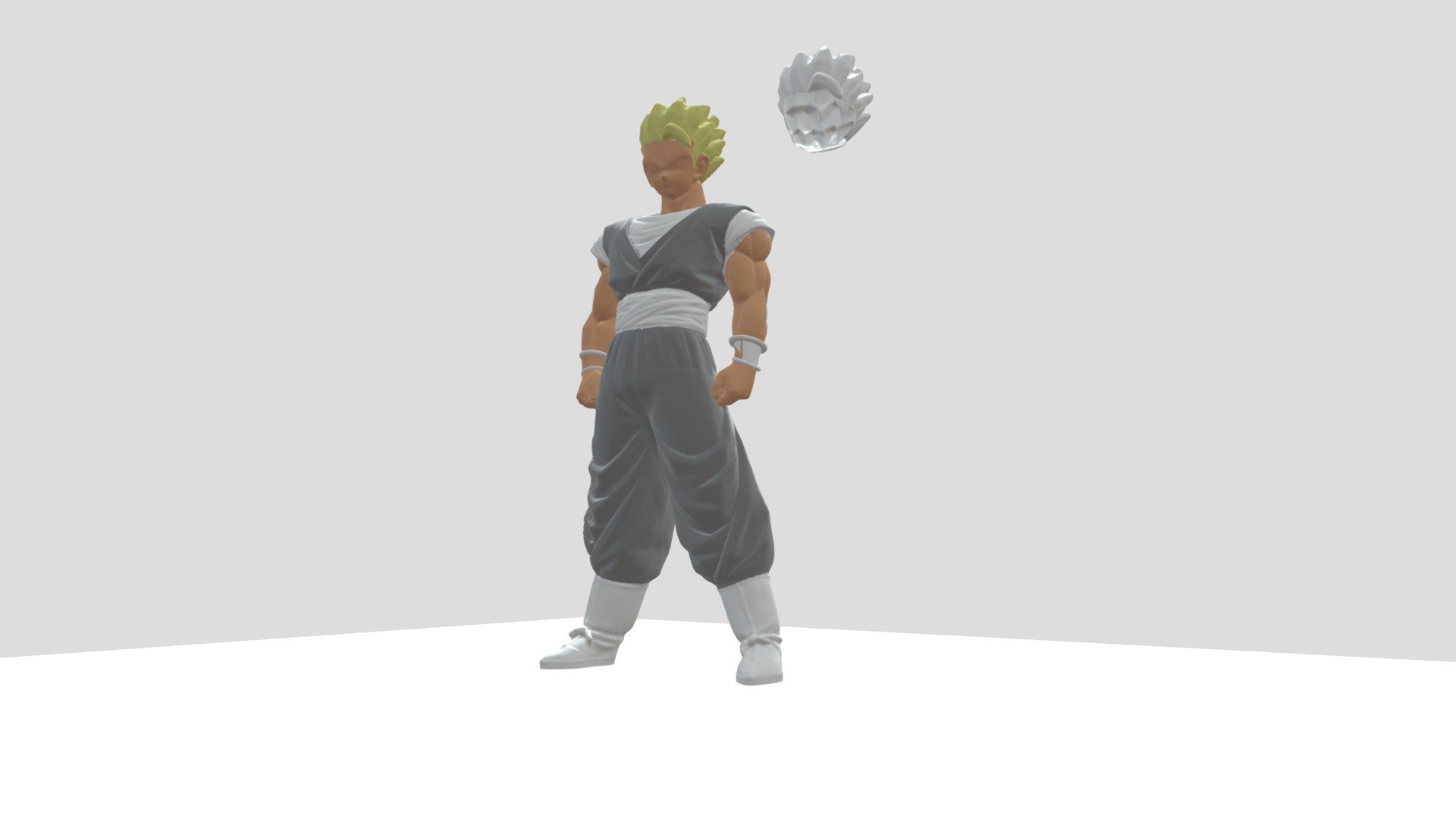 Gohan - 3D model by Wiled (@WiledX) [46d039f] - Sketchfab