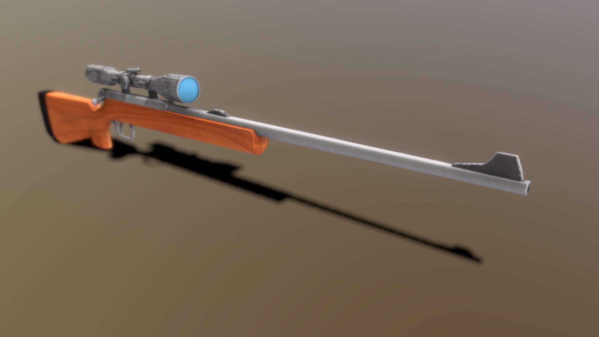 Hunting Rifle - 3D model by Daniel-Fang [46d163b] - Sketchfab