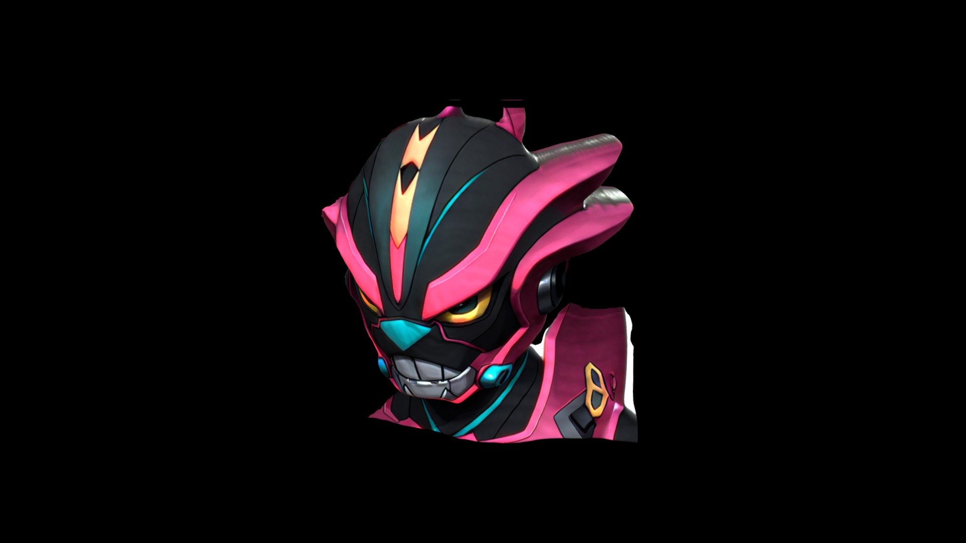 Helmet Mask Robot Cartoon 462 - Download Free 3D model by klrxyz ...