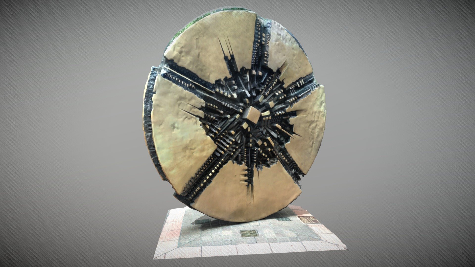 II Grande Disco - Trade St., Charlotte, NC - Download Free 3D model by ...