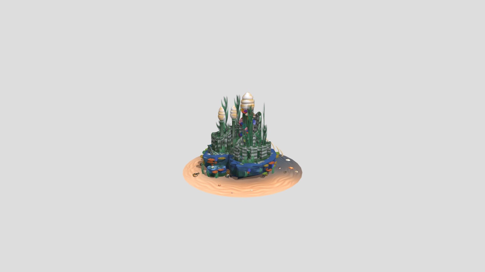 Atlantis - Download Free 3D model by Dawn Dawson (@DawnD96) [46d33ef ...