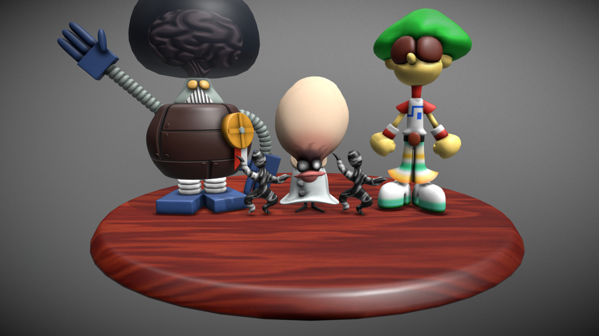 Moon character_08 - 3D model by GEKIMURA [46d3554] - Sketchfab