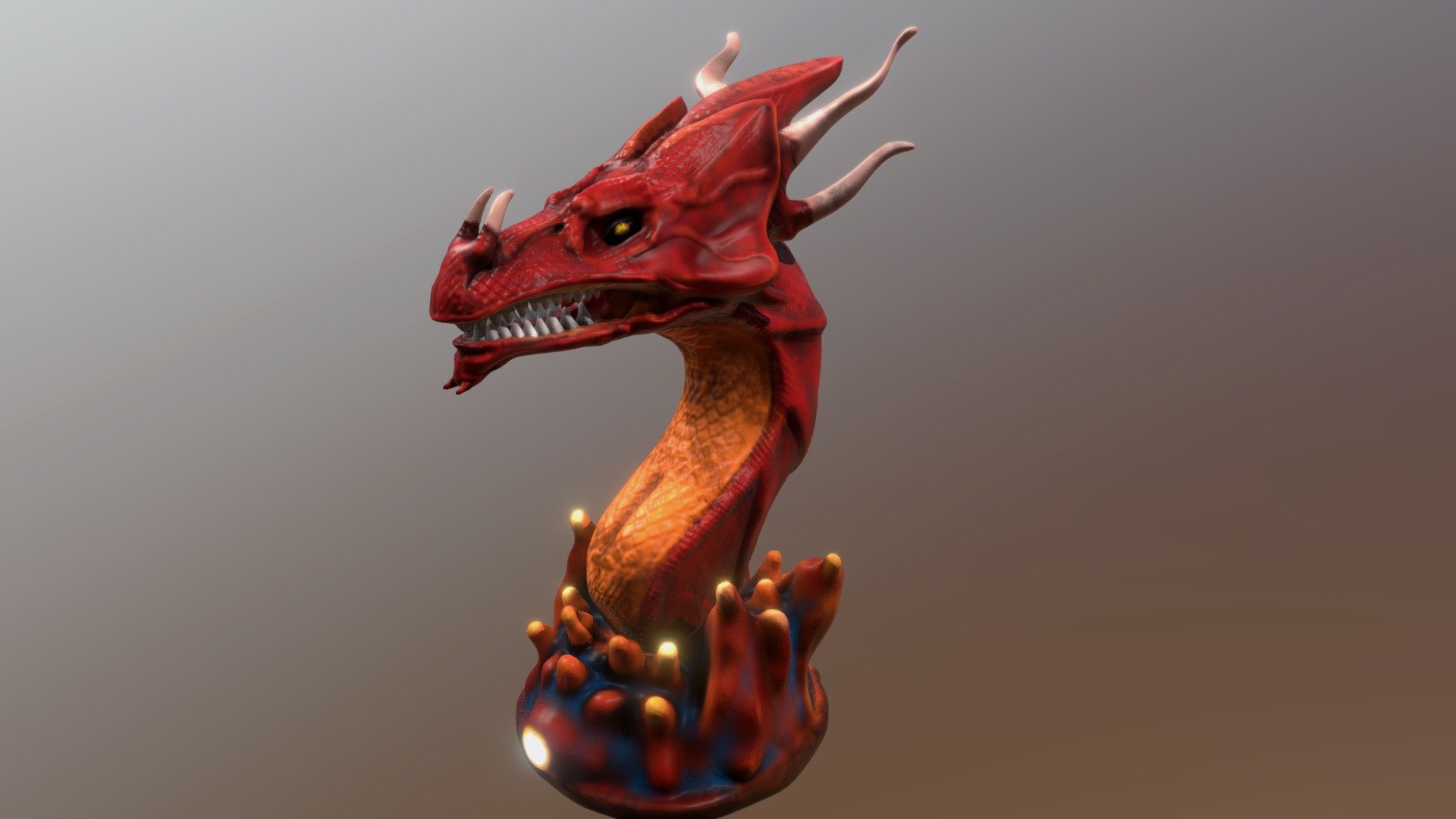 Dragon Token - 3D model by Joseph Zukeran (@Shattari13) [46d3817 ...