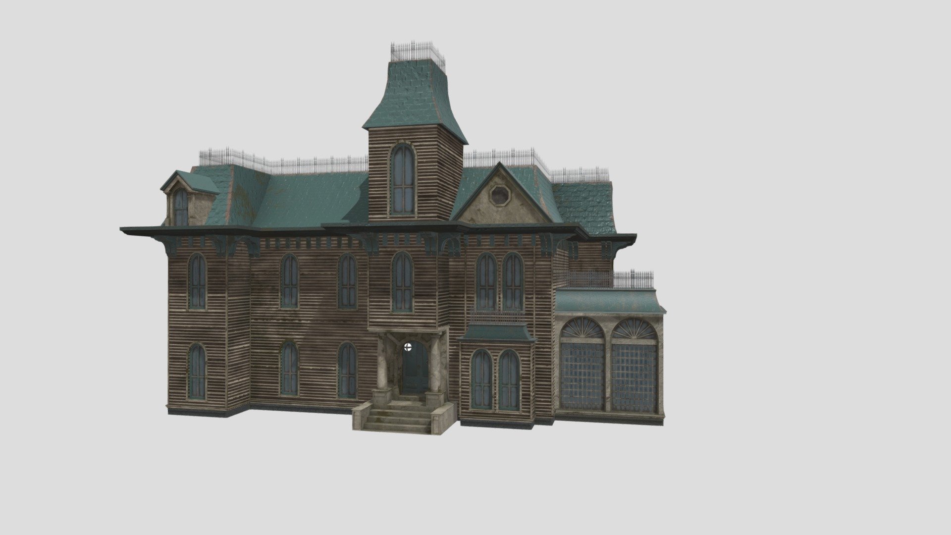 Addams Family House - Download Free 3D model by A9908244 [46d45e9 ...