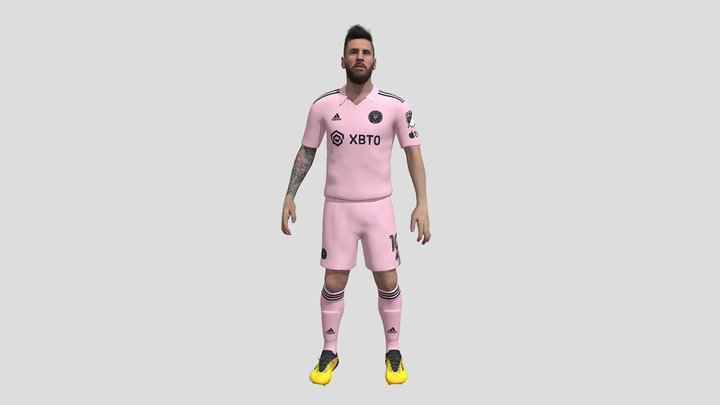 Messi 3D models - Sketchfab