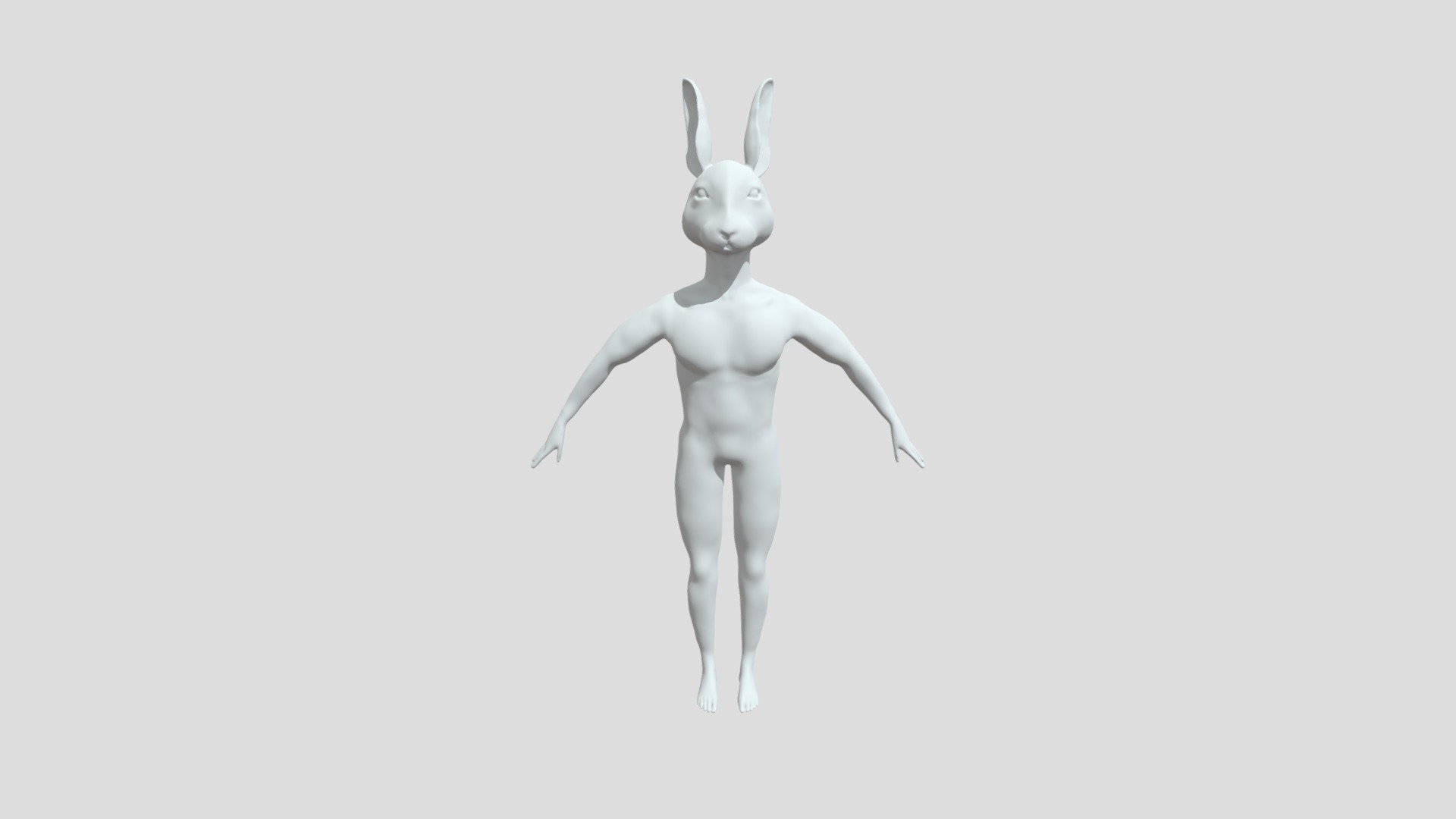 Mr Rabbit - Download Free 3D model by Wenyuan Wang (@525367272 ...