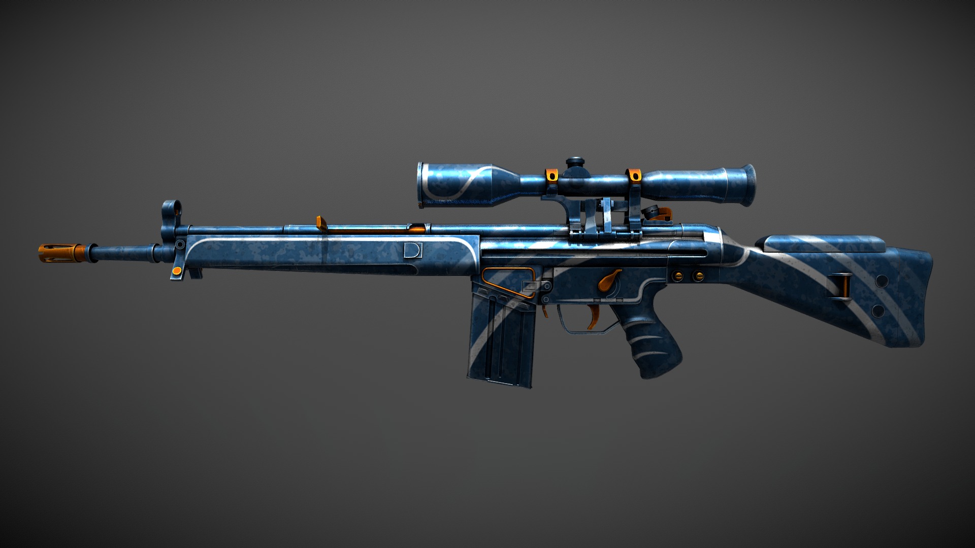 G3SG1 - 3D model by dwayne_ [46d751e] - Sketchfab