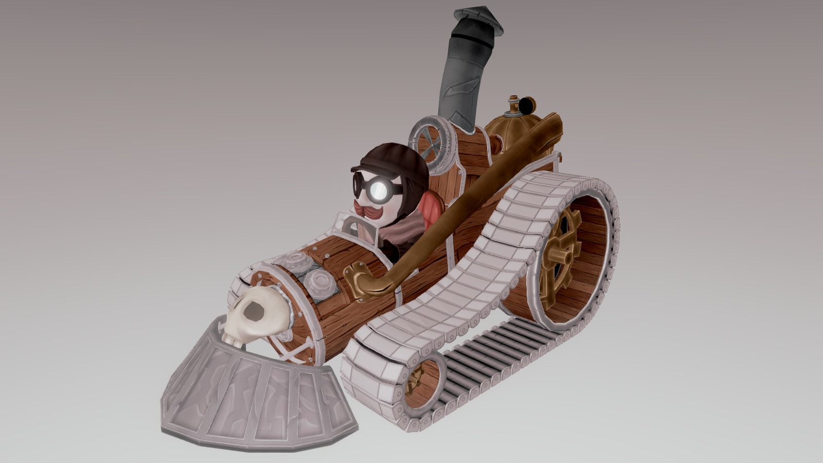 Old Cartoon Steam Cart - 3D model by Irvin Thomas (@processus-c ...