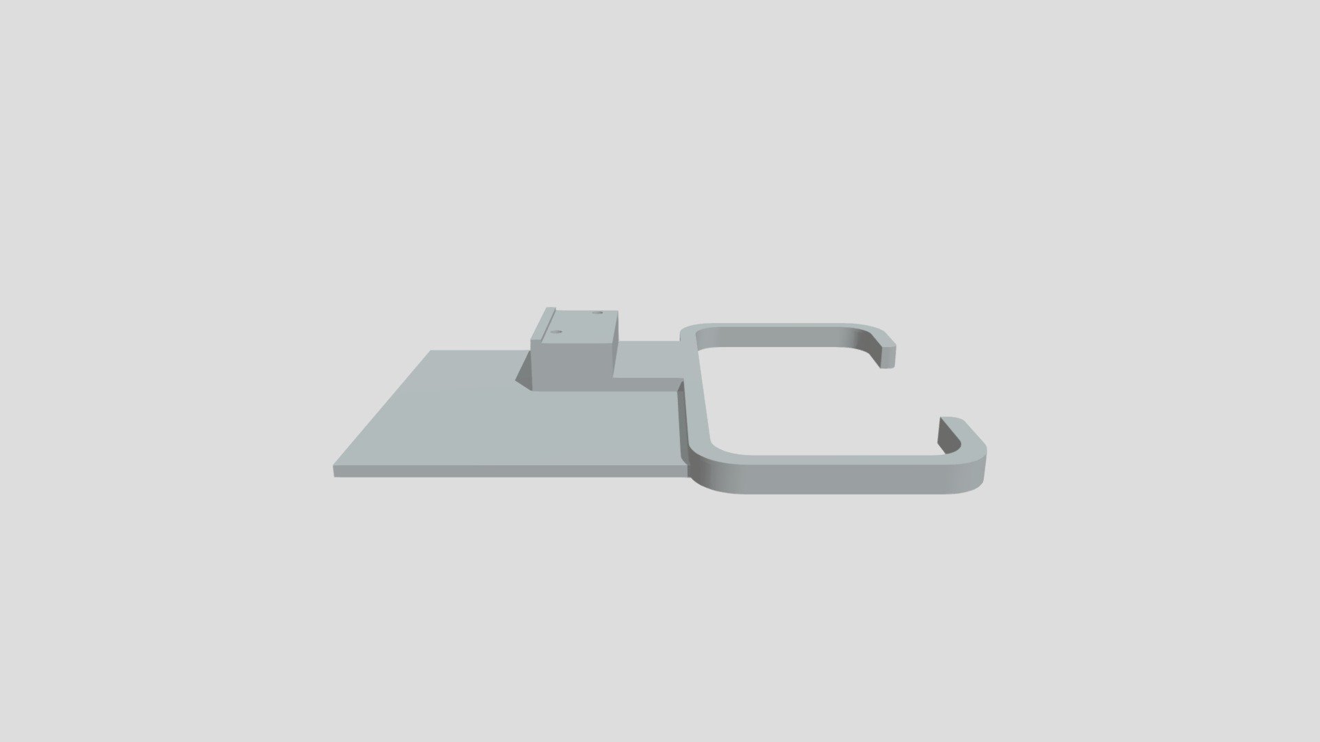 Key Lock Watcher Bracket - Download Free 3D model by ryjkmr [46d9225 ...
