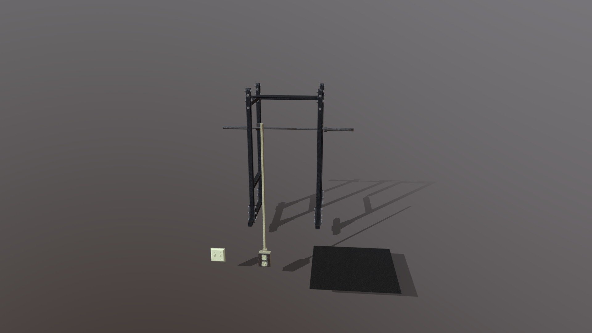 Gym Props - Download Free 3D model by Kyle Rooze (@KyleRooze) [46da6b4 ...