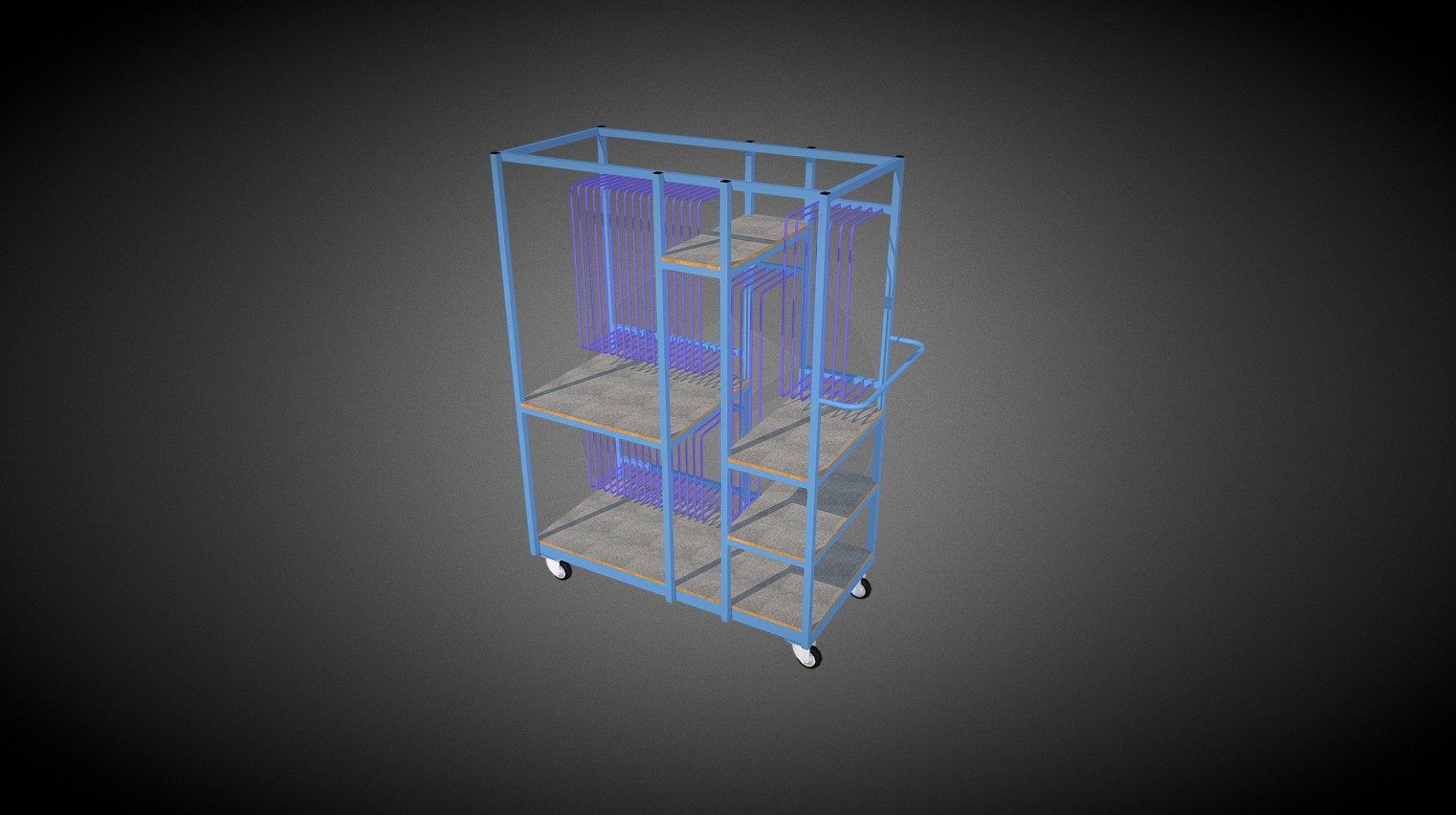 Storage Trolley SF - 3D model by Norseman Direct Ltd (@TomStephenson ...