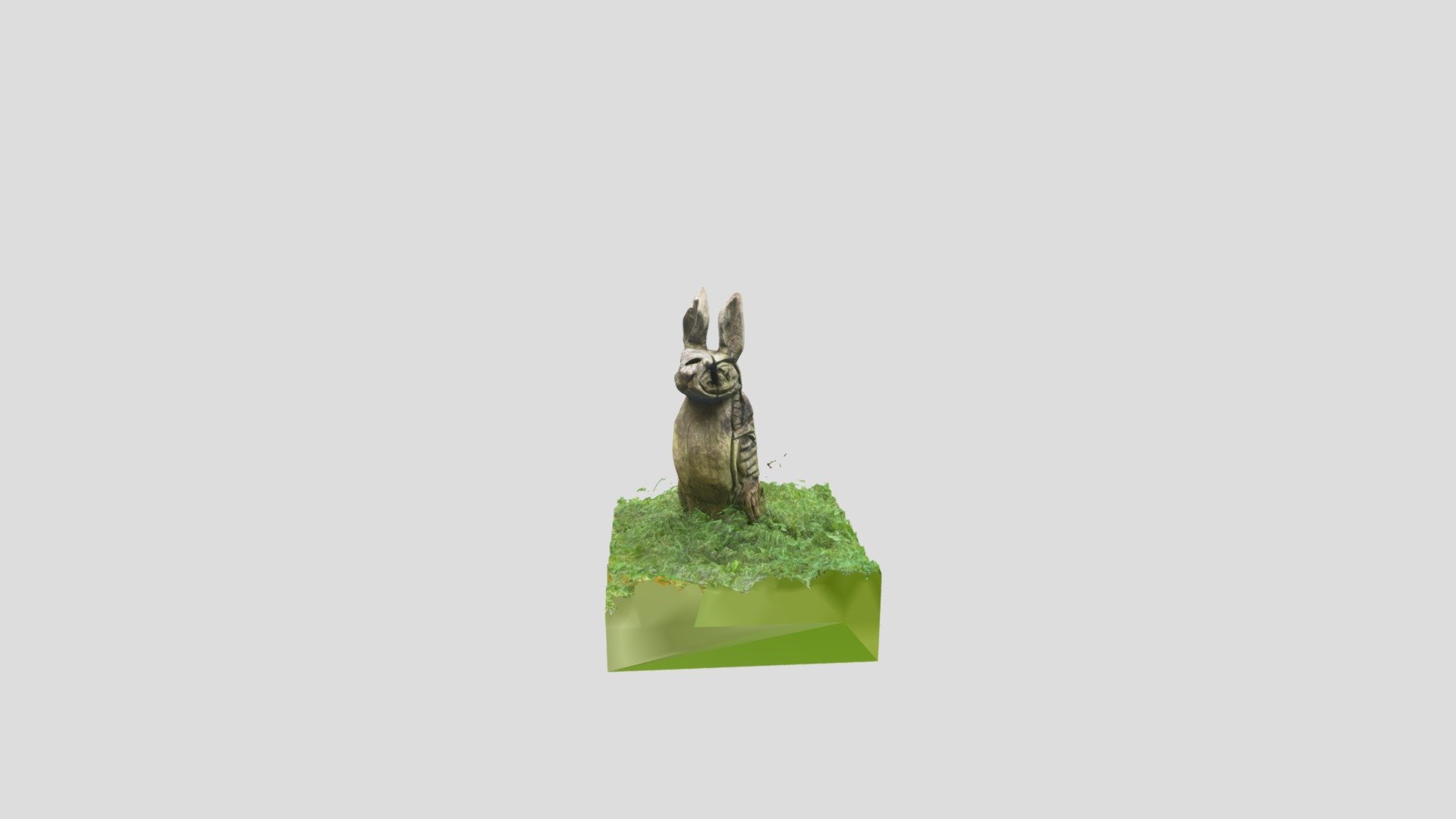 Rabbit Sculpture - 3D model by sweir35 [46da883] - Sketchfab