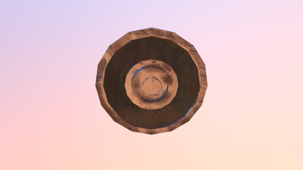 Worn Celtic Shield - Download Free 3D model by Jose Soto (@JASoto ...