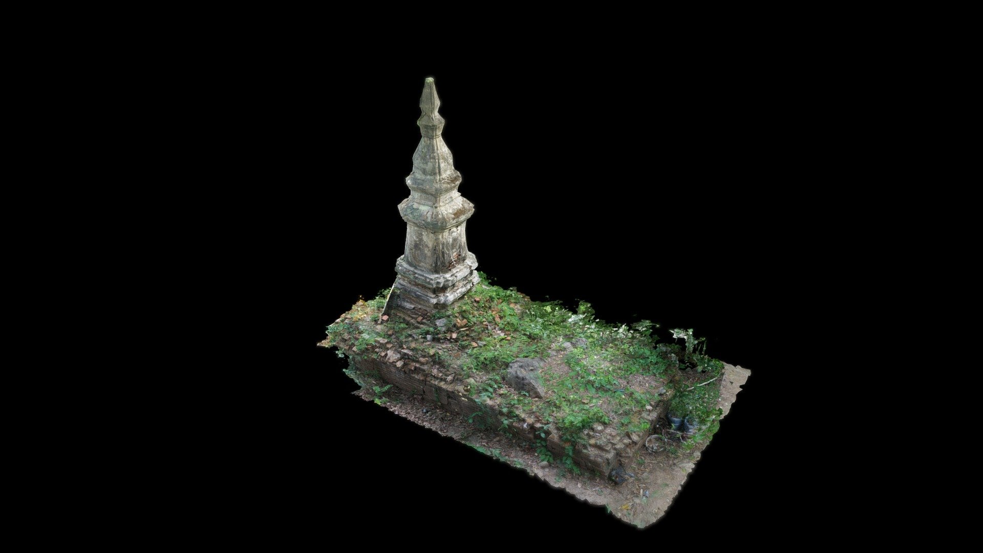 Stupa 1 - 3D model by Hue Museum of Heritages (@hue-museum-of-heritages ...